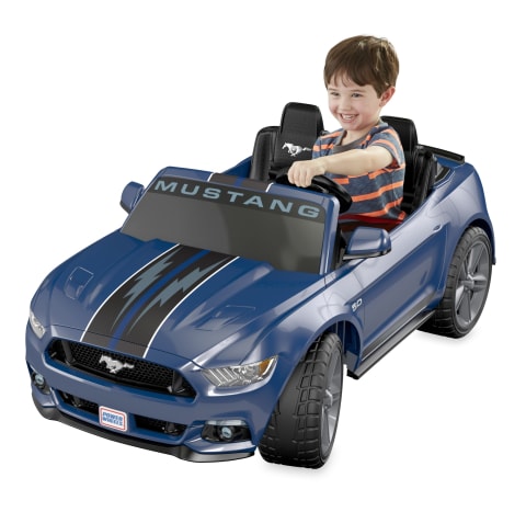 Power Wheels Smart Drive Mustang Ride On Walmart