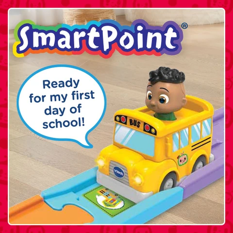 VTech CoComelon Go Go Smart Wheels Cody s Bus Track English Version Walmart